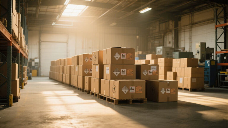 Class 9 Hazardous Goods and Lithium Battery Labeling Guide — Large Battery
