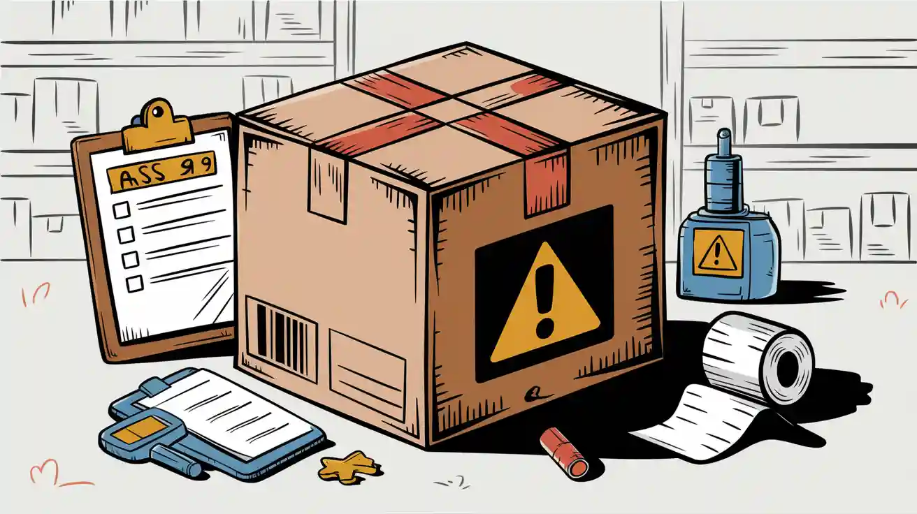 Class 9 Hazardous Goods and Lithium Battery Labeling Guide — Large Battery